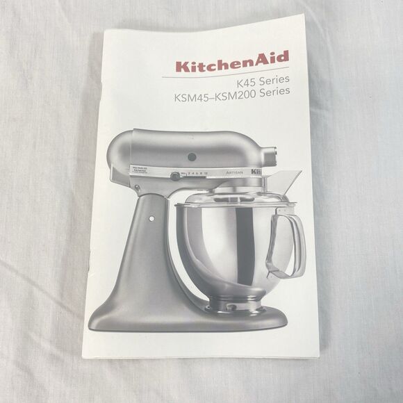 KitchenAid | Kitchen | Kitchenaid K45 Series Manual Only Ksm45ksm20 ...